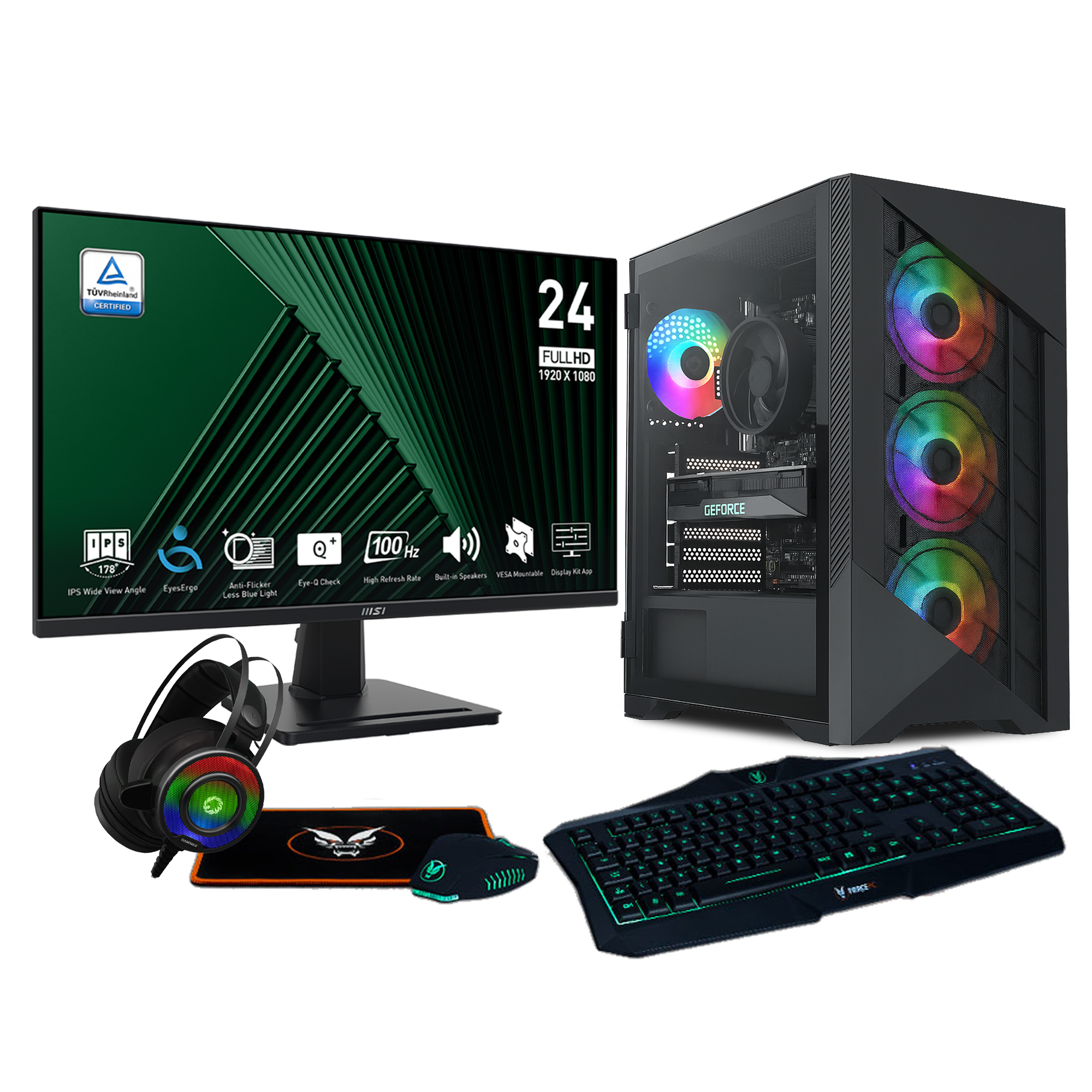 Fierce Typhoon PC Bundle | AMD Ryzen 5 5600 | NVIDIA RTX 5050 8GB ...