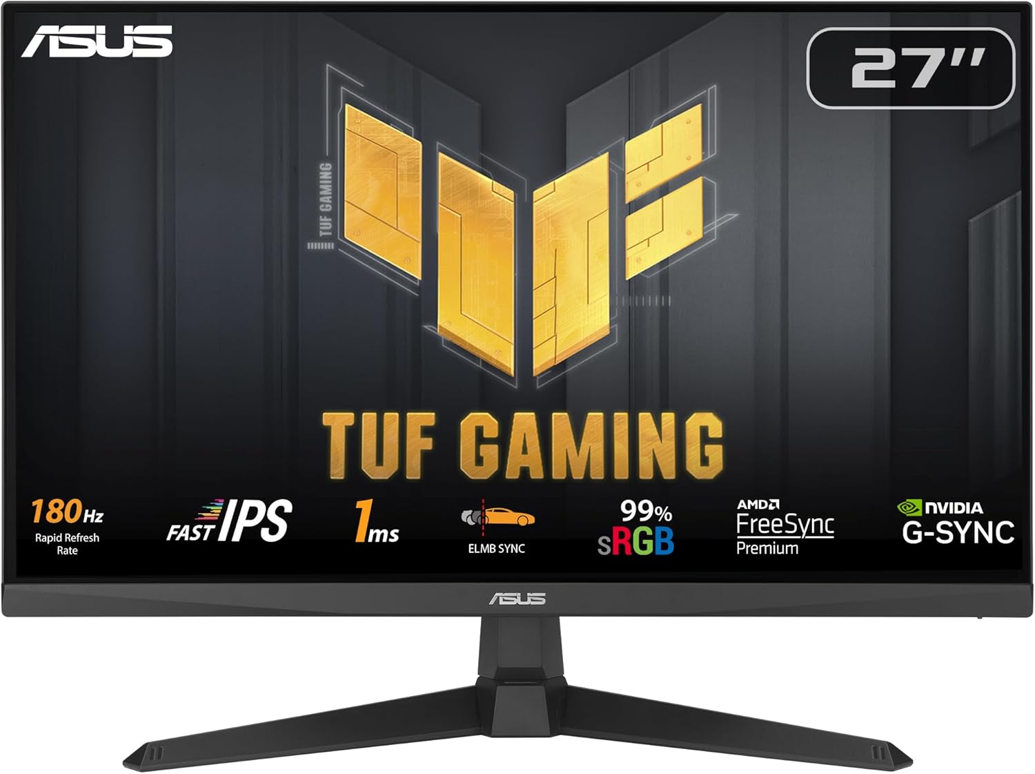 ASUS TUF Gaming VG279Q3A 27" 1080p 180Hz IPS Gaming Monitor | Fierce PC