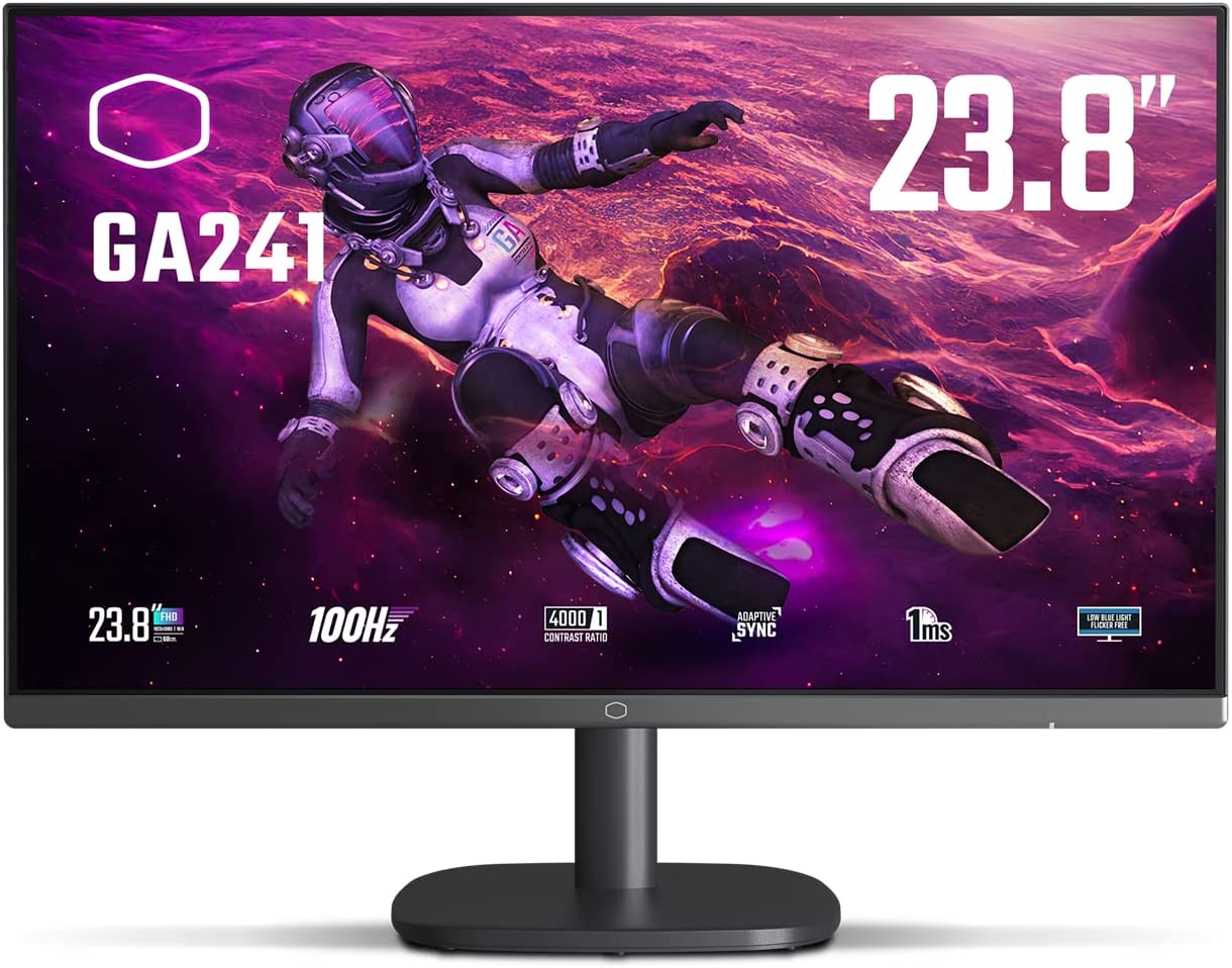 Cooler Master GA241 24" 1080P 100Hz Monitor | Fierce PC