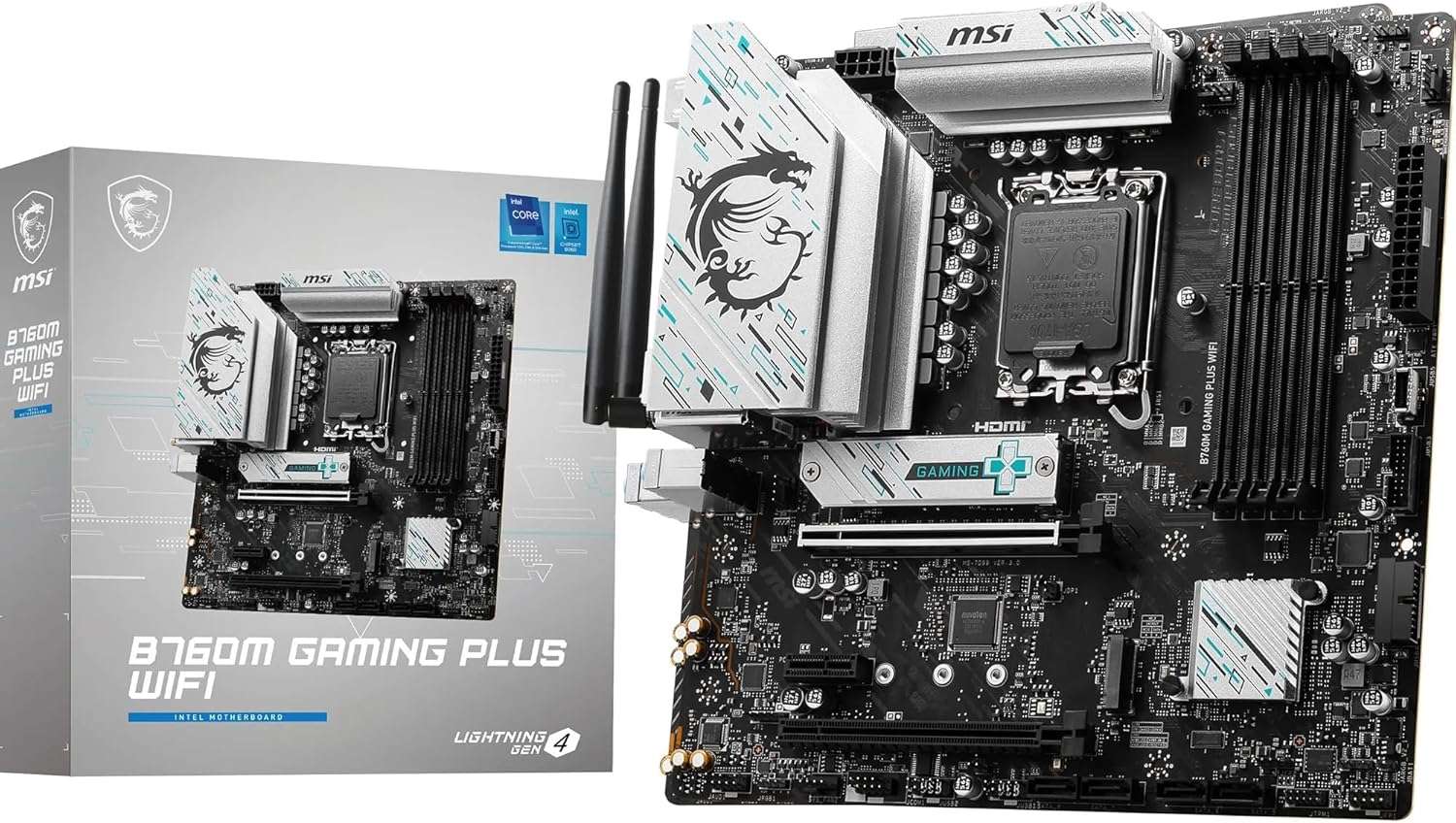 MSI B760M GAMING PLUS WIFI Motherboard | Fierce PC