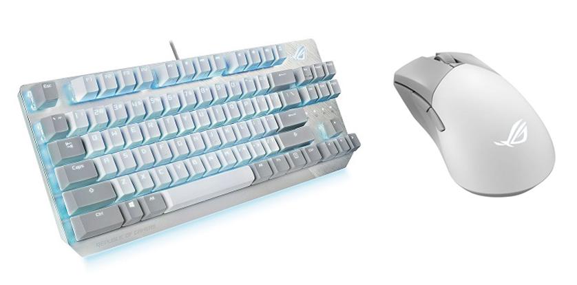 ASUS ROG Strix SCOPE NX Moonlight Keyboard & ASUS ROG Gladius III ...