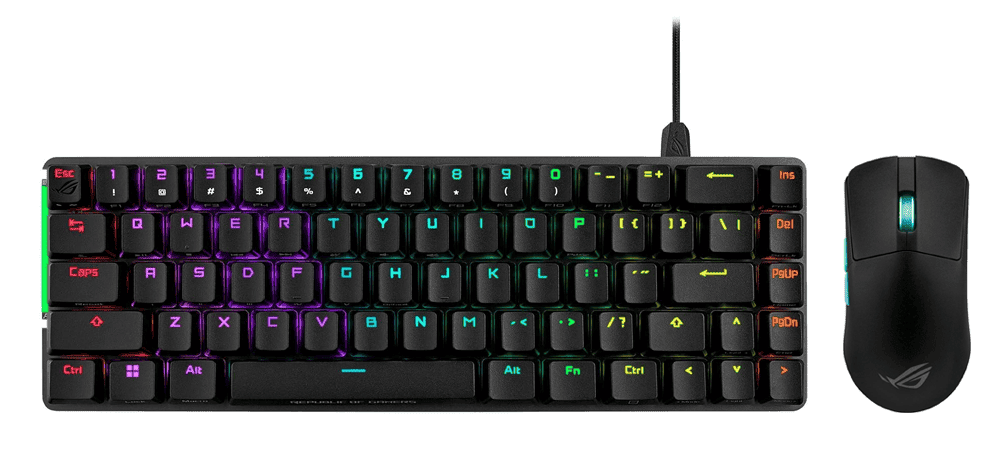 ASUS ROG Falchion Ace 65% RGB Gaming Mechanical Keyboard - NX Red ...
