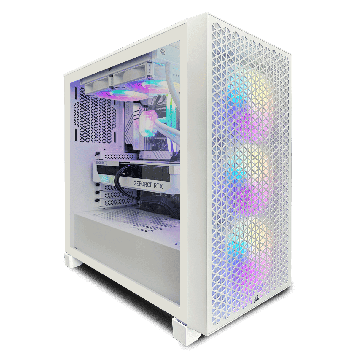 Pure White | AMD Ryzen 5 9600X | NVIDIA RTX 5070 | Custom Gaming PC ...