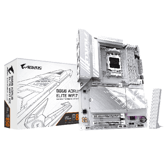 Gigabyte B850 AORUS ELITE WIFI7 ICE Motherboard | Fierce PC