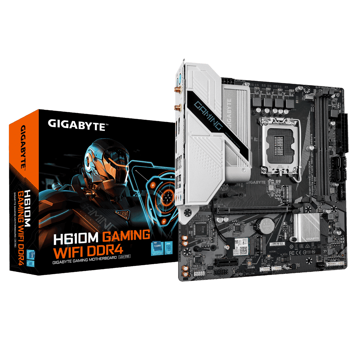 Gigabyte H610M Gaming Wi-Fi DDR4 Motherboard | Fierce PC