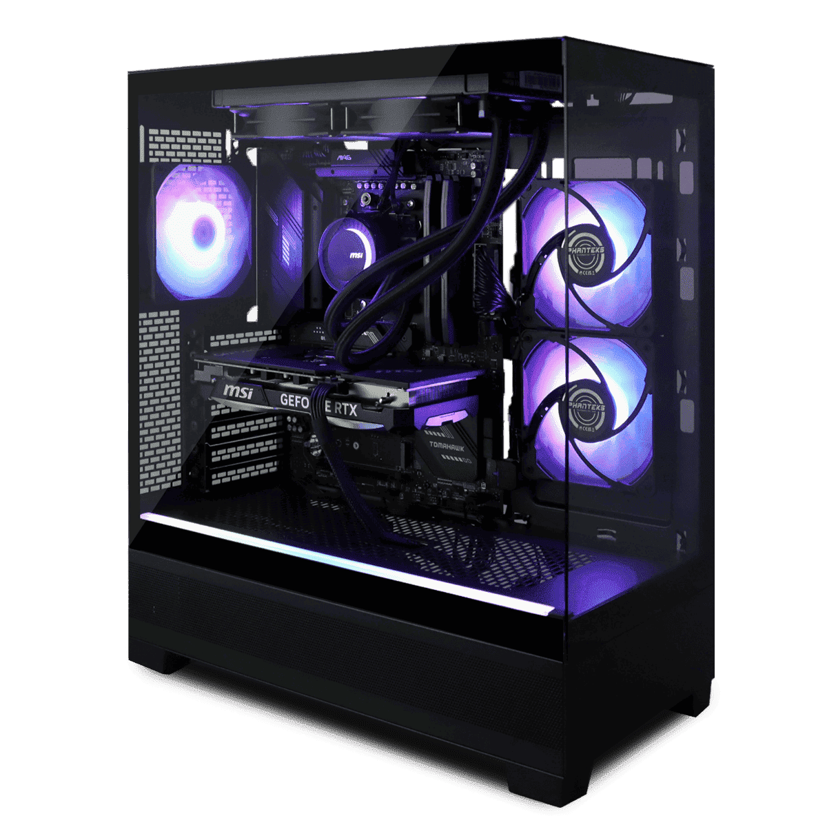 Fierce XT View Gaming PC | AMD Ryzen 7 9800X3D | NVIDIA RTX 4070 Super ...