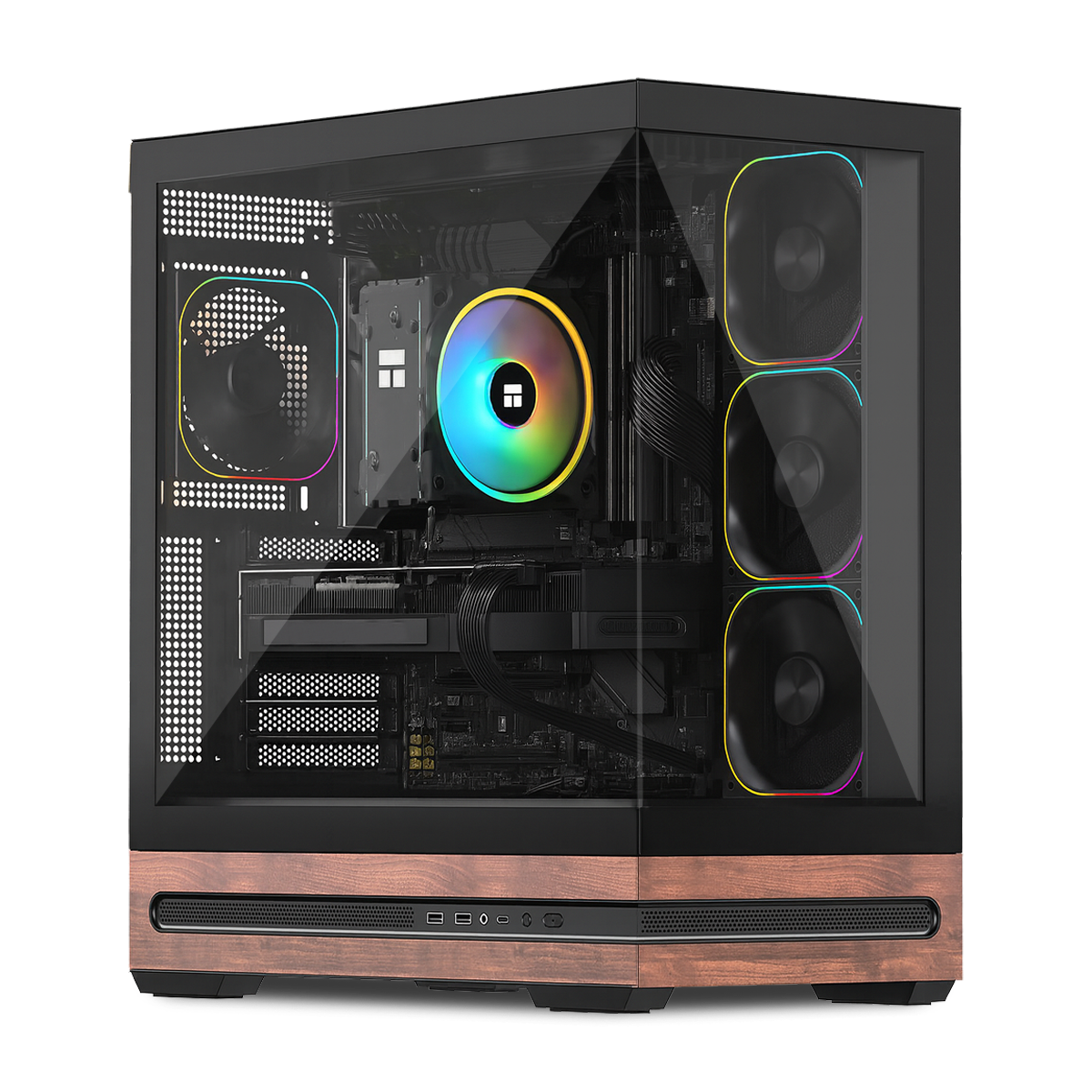 Fierce Vortex Gaming PC | AMD Ryzen 5 7500X3D | NVIDIA RTX 5070 12GB ...